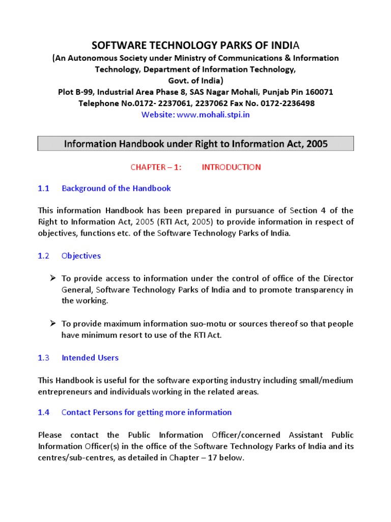 Rti Stpi | PDF | Exports | Executive Officer