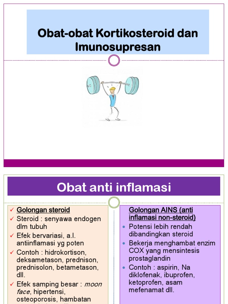 Obat Kortikosteroid dan Imunosupresan | PDF