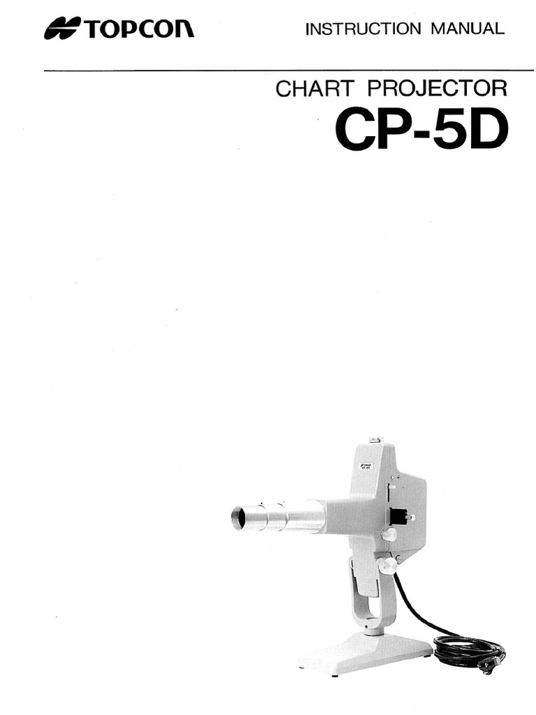 CP-5D InstructionManual | PDF