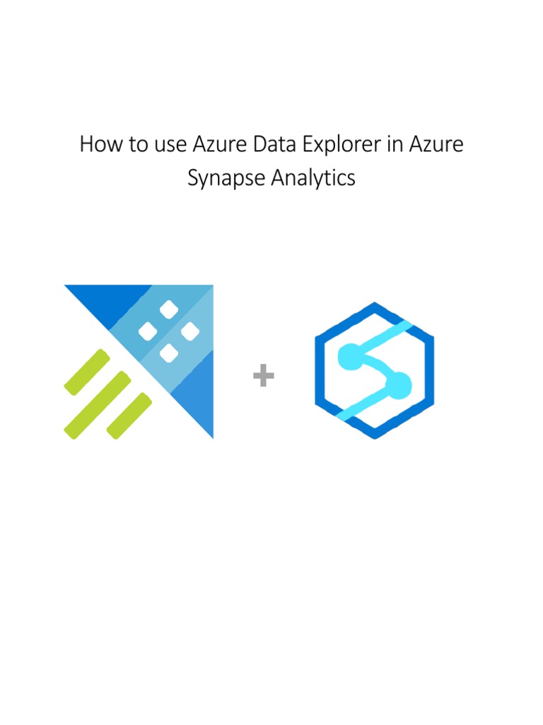 Using Azure Data Explorer in Synapse | PDF | Databases | Microsoft Azure