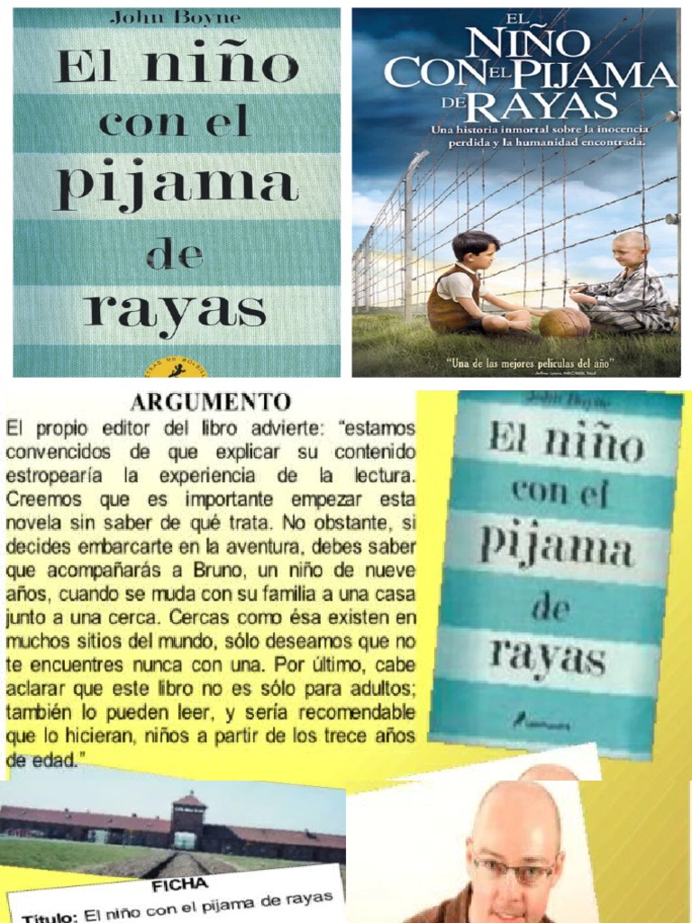 Presentación Libro: El Niño Con El Pijama de Rayas. | PDF