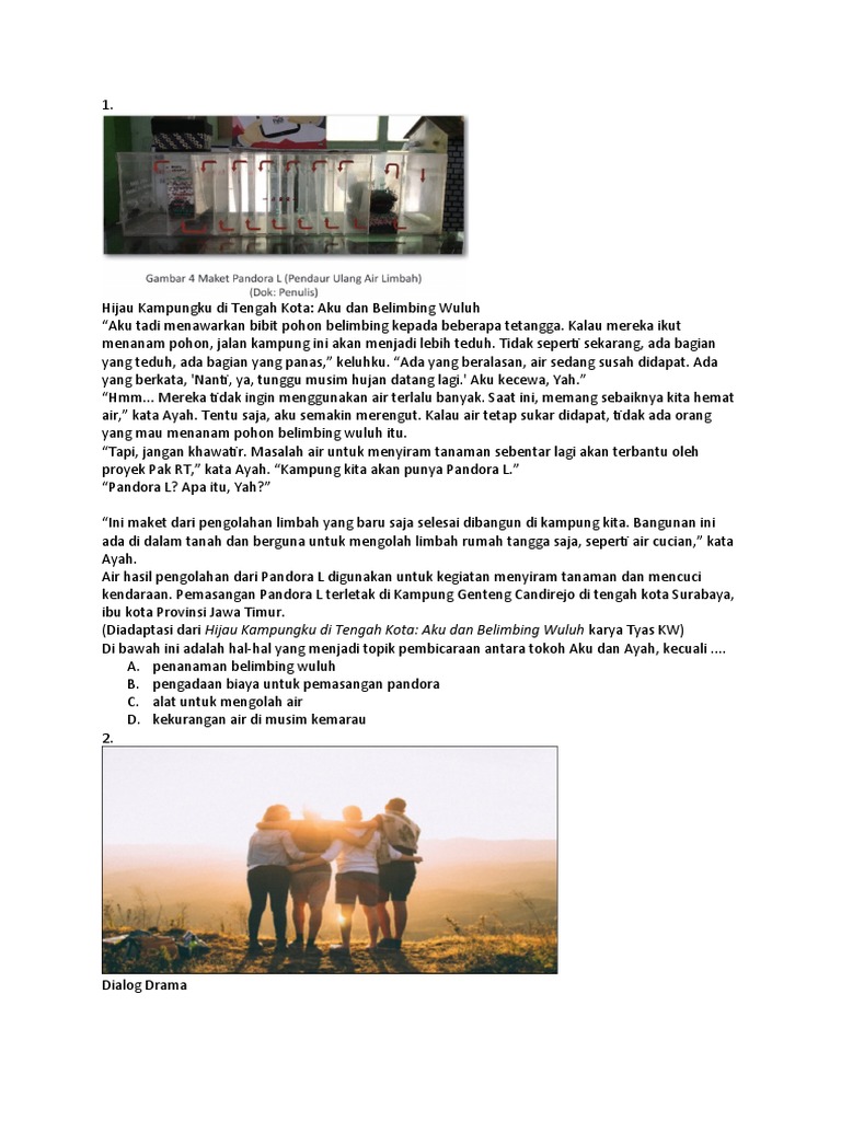 Soal AKM1 Literasi | PDF