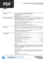 Octamar BT-25: Product Data Sheet | PDF | Combustion | Fuel Oil