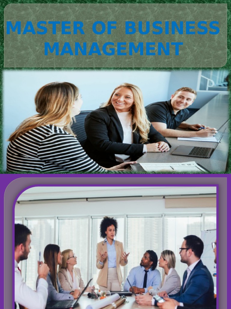 Master of Business Management | PDF