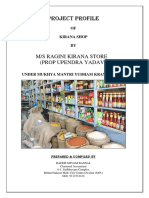 Kirana Store Project Report PDF | PDF | Retail | Grocery Store