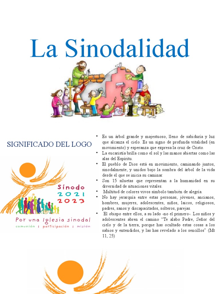 La Sinodalidad | PDF | Iglesia Católica | eucaristía