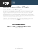 Source Selection Plan Template | PDF | Business
