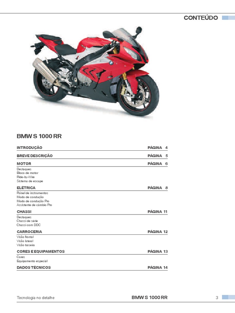 DL Tid 2015 s1000rr | PDF | Motores | Motocicleta