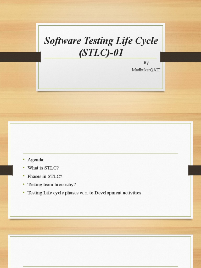 17 Software Testing Life Cycle Stlc 01 Pdf Use Case Project 2058