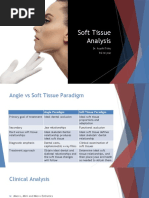 Soft Tissue PPT - Sneha | PDF | Orthodontics | Lip