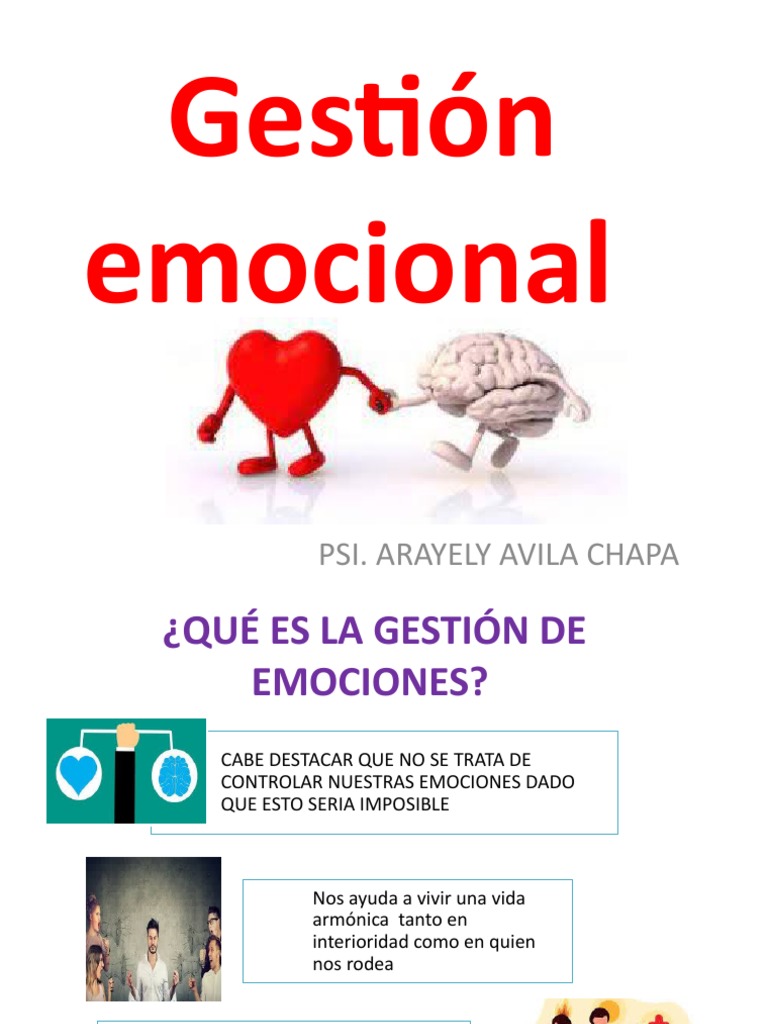 Gestión Emocional | PDF