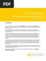 Verbal Reasoning Test | PDF | Engineering | University