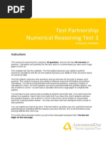 Numerical Comprehension Test 4: Assessmentday | PDF | Dividend | Caffeine