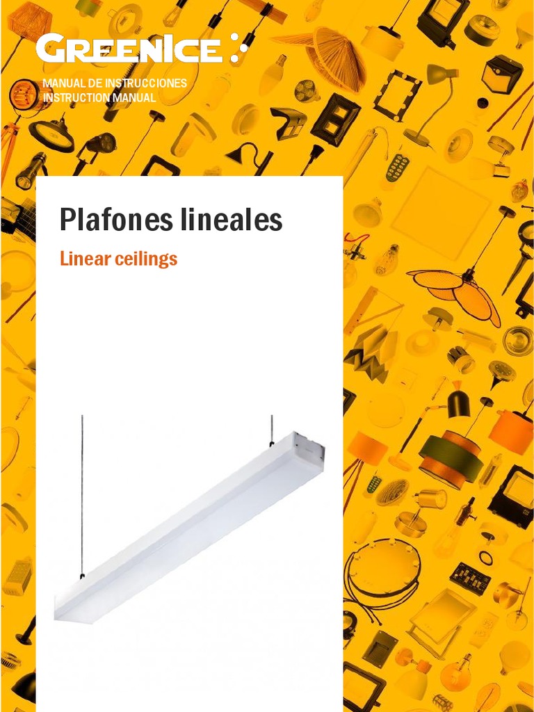 Plafones lineales-Manual-Greenice F | PDF | Bienes manufacturados ...
