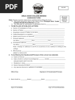 Charge Report Form For Gazzetted Officers | PDF