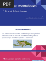 Sistemas Montañosos de La Isla de Santo Domingo | PDF | Montañas ...