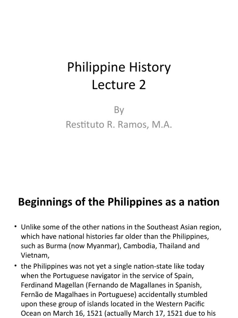 Overview of Philippine History and Culture | PDF | Philippines | Luzon