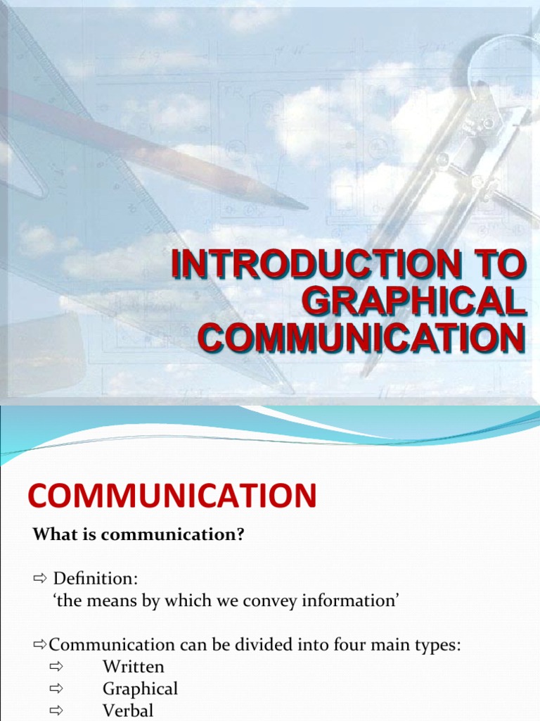2-Introduction To Graphical Communication Lec 1 | PDF | Drawing ...