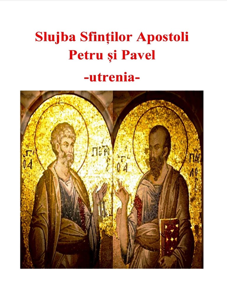 Utrenie SF Apostoli 1 | PDF