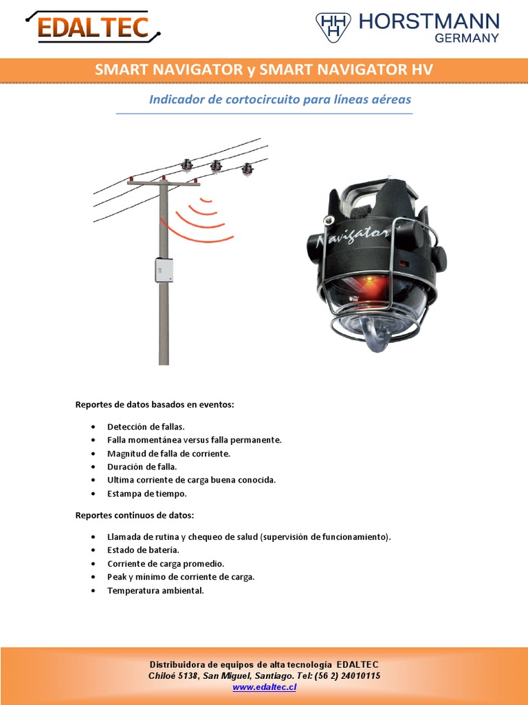 SMART NAVIGATOR y SMART NAVIGATOR HV (Esp) | PDF | Ingenieria Eléctrica ...