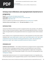 ACOG Clinical Consensus - UTIs in Pregnant Individuals | PDF | Urinary ...