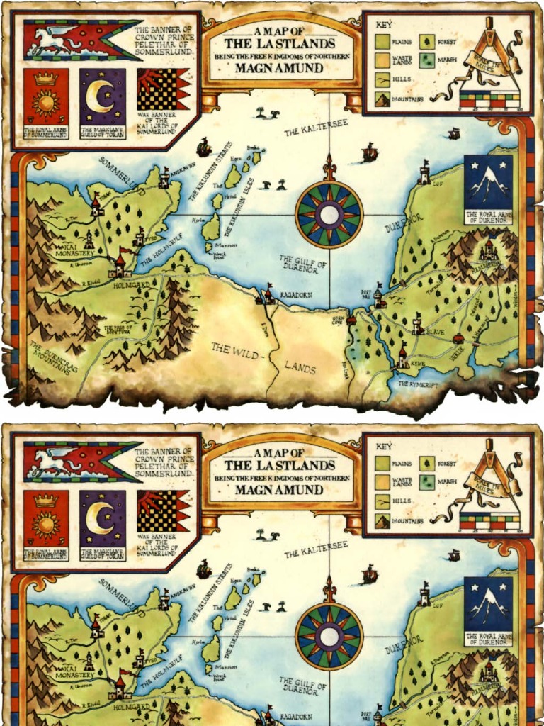 Lone Wolf Maps (1-5) | PDF