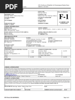 Format Minority Status Certificate | PDF