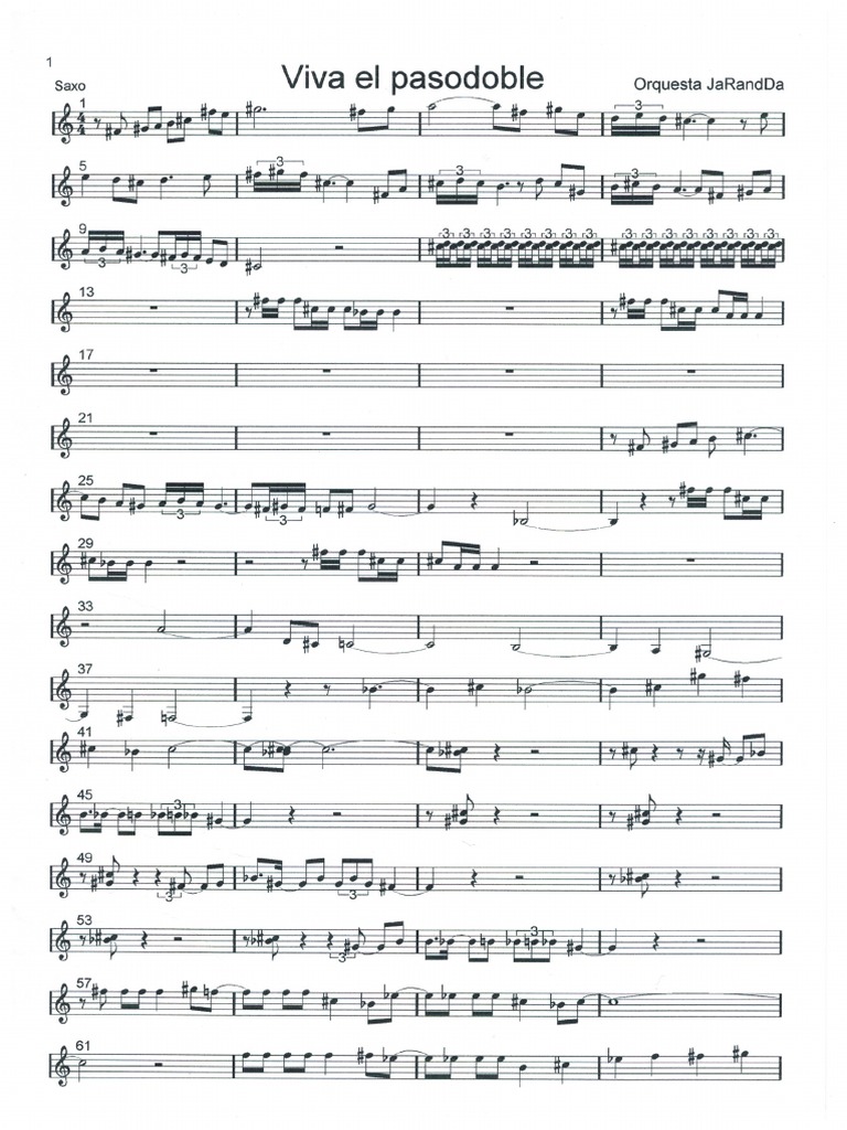 Viva El Pasodoble | PDF