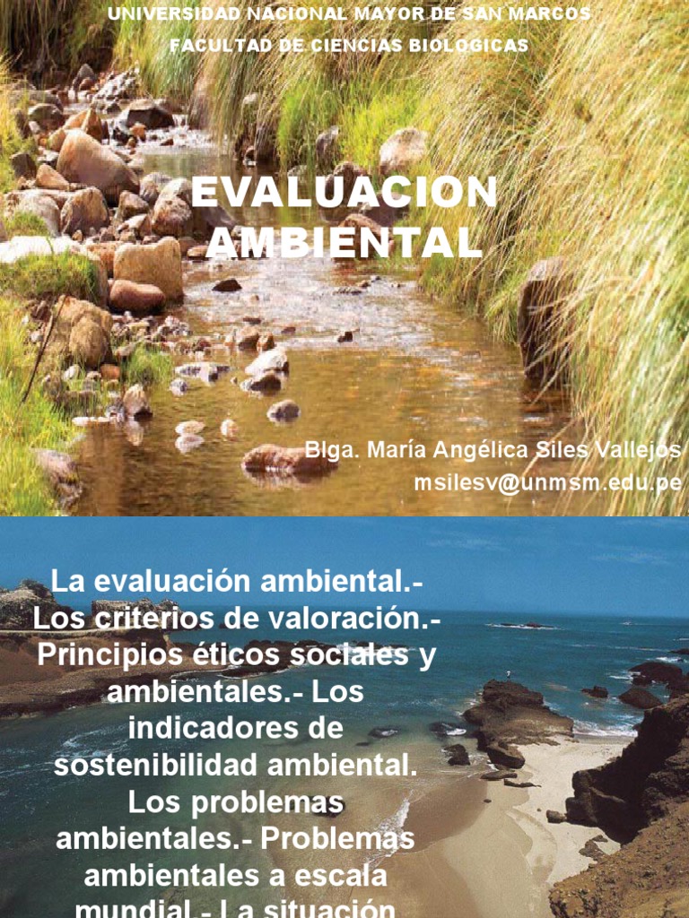 Evaluación ambiental: Herramientas para la toma de decisiones ...