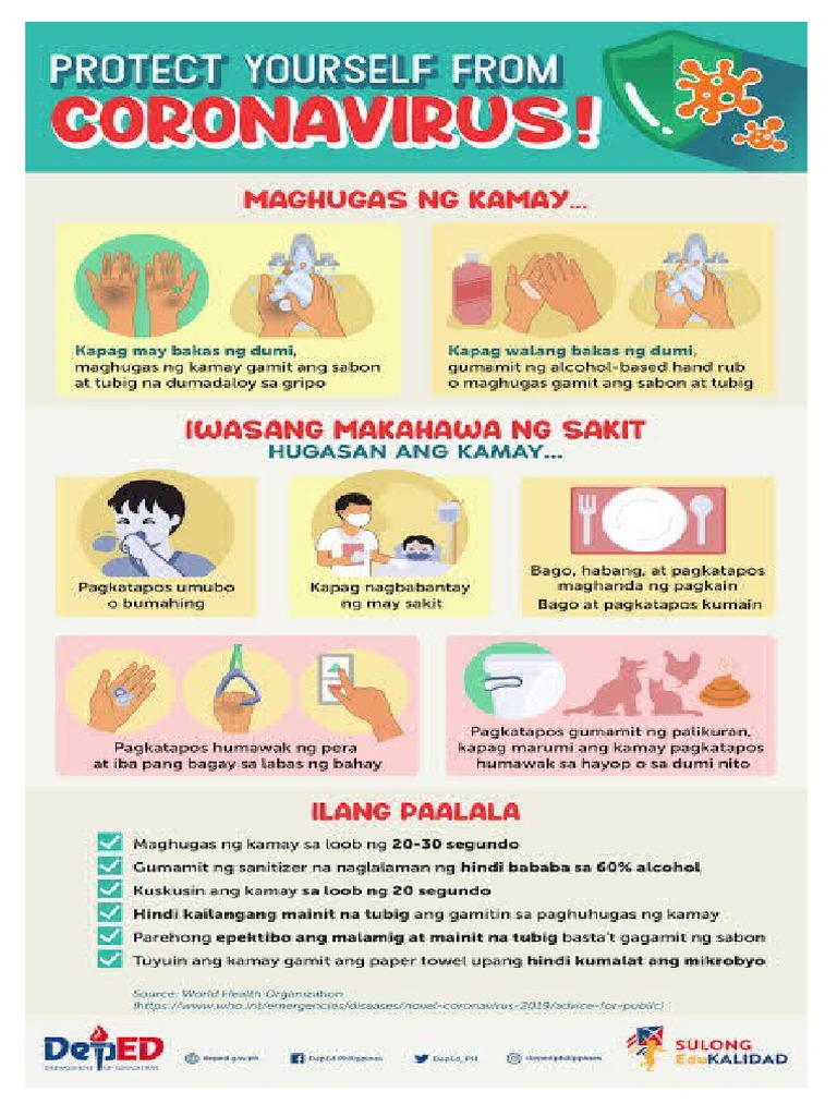 Tamang Paghuhugas NG Kamay | PDF