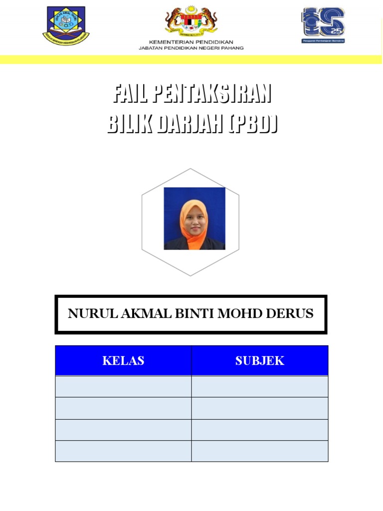 Cover Depan Fail PBD | PDF