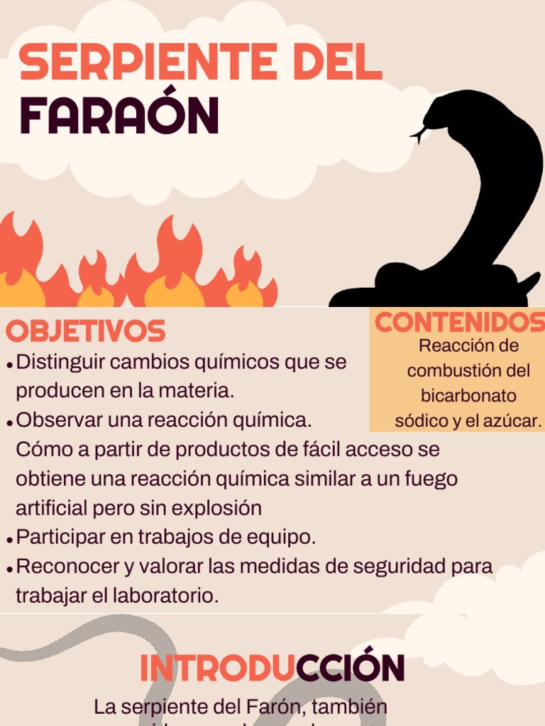 Serpiente Del Faraón | PDF | Carbonato | Cuchara