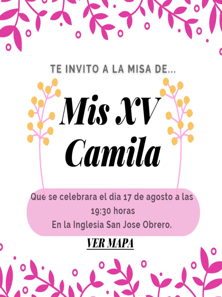 Mis 15 Años (Misa) | PDF