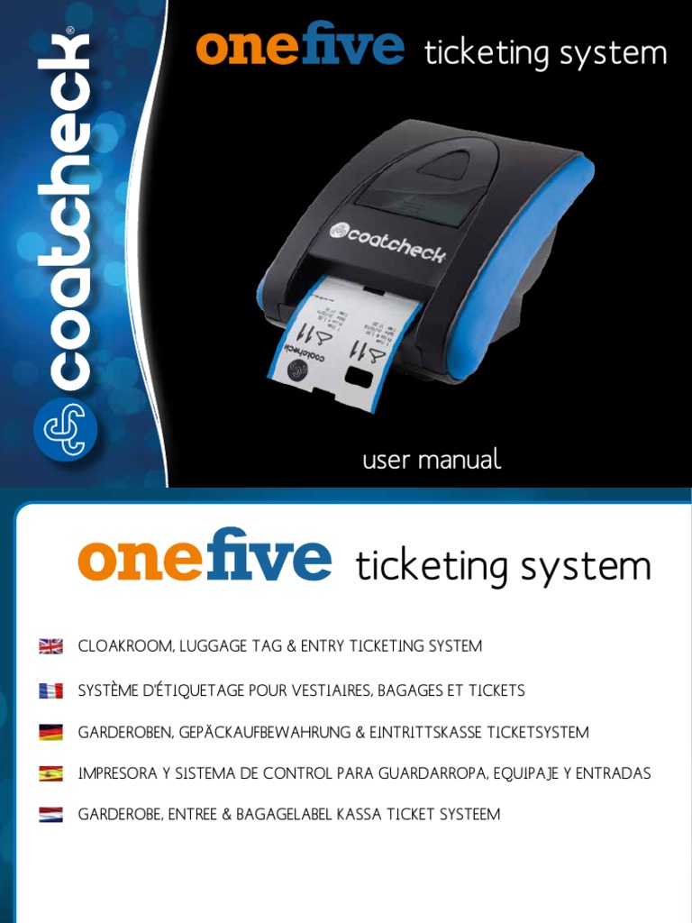 Ticketing System: User Manual | PDF | Printer (Computing) | Computer Network