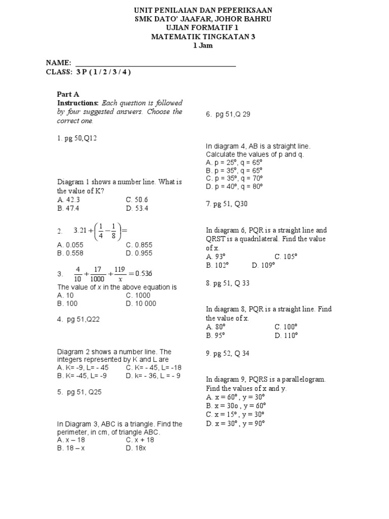 UF1 Math F3 | Triangle | Geometric Shapes