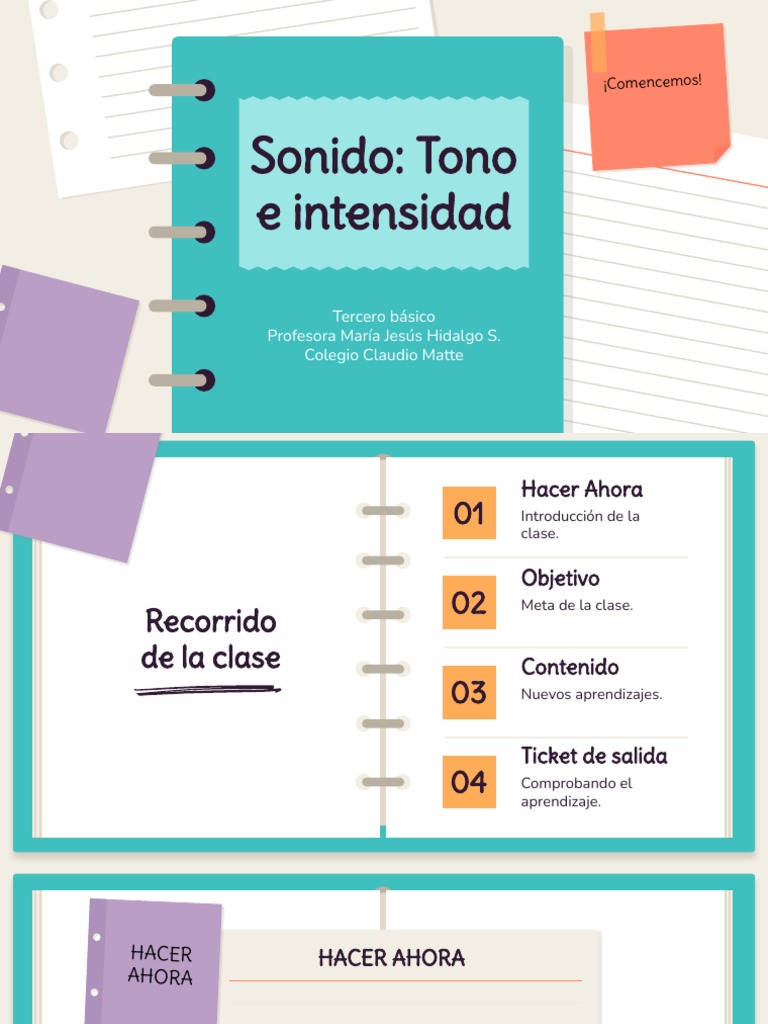 Sonido - Tono e Intensidad | PDF