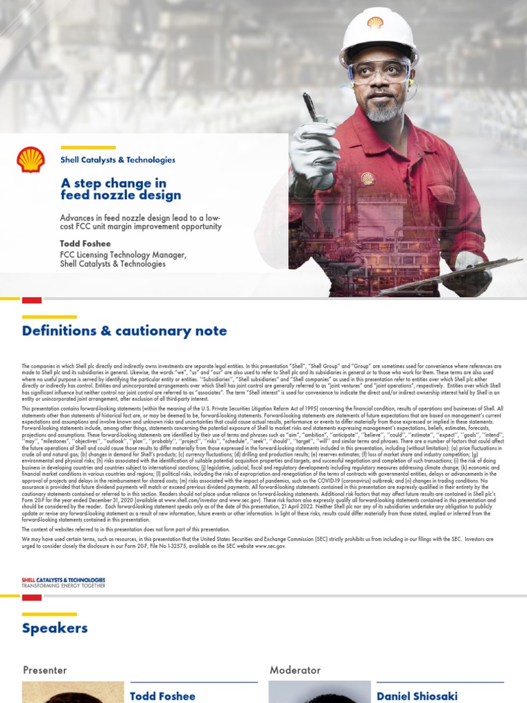 A Step Change in Feed Nozzle Design | PDF | Cracking (Chemistry ...