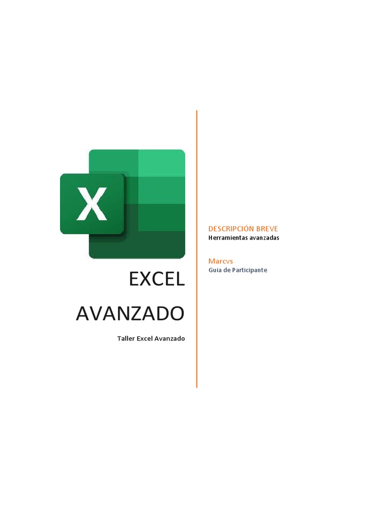 Excel Avanzado | Descargar gratis PDF | Microsoft Excel | Objeto (informática)