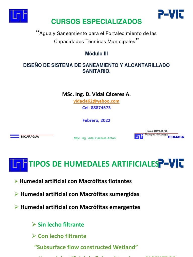 Presentacion de Biofiltro 080222 - Compressed | PDF | Tratamiento de ...