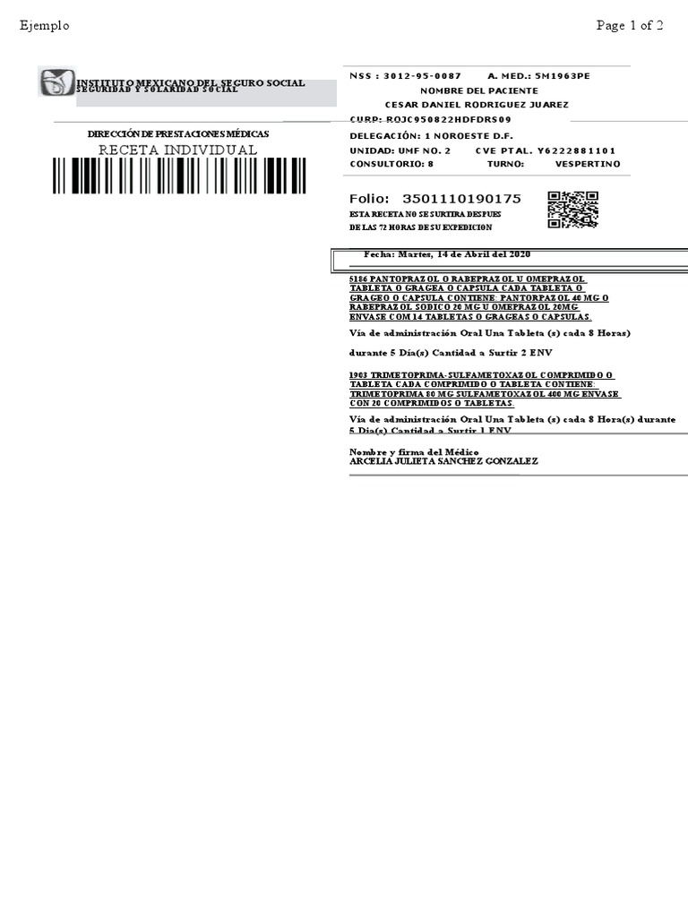 Cómo obtener la CVE PTAL del IMSS | PDF