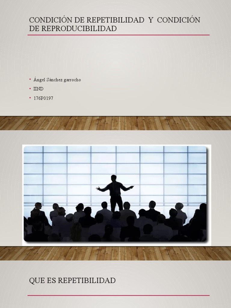Repetibilidad y Reproducibilidad | PDF | Exactitud y precisión | Medición