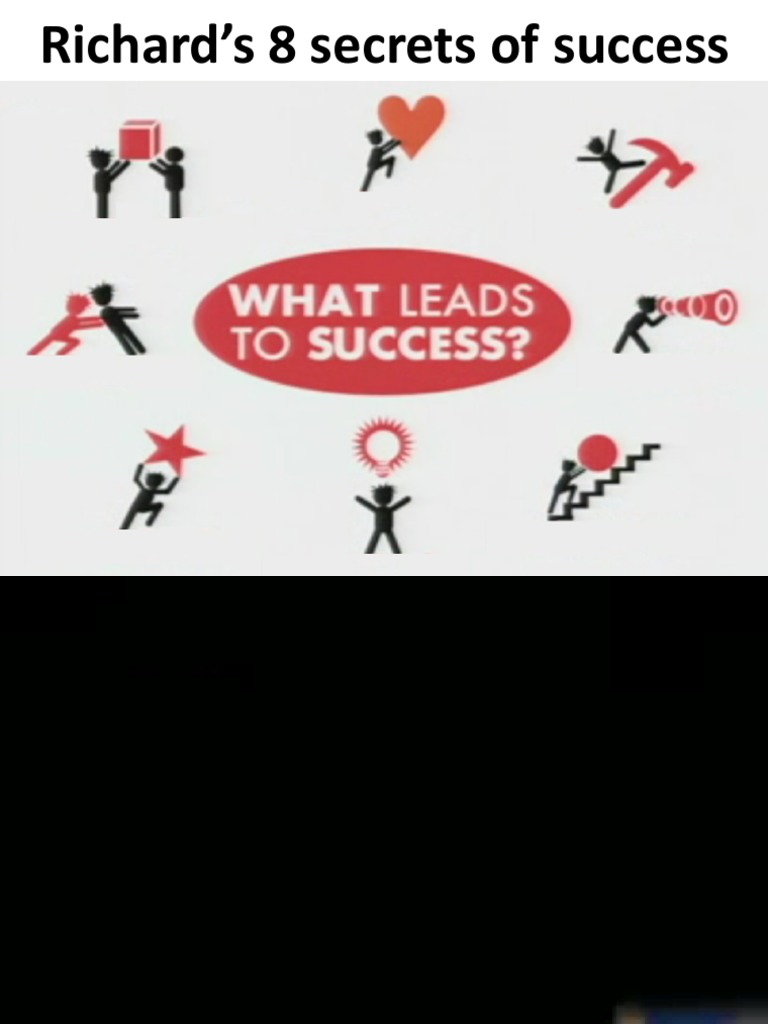 8 Secrets of Success PPT Video and Discussion - 1 | PDF | Self-Improvement