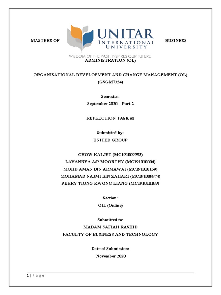 Odcm Rt2 United | PDF | Leadership | Communication