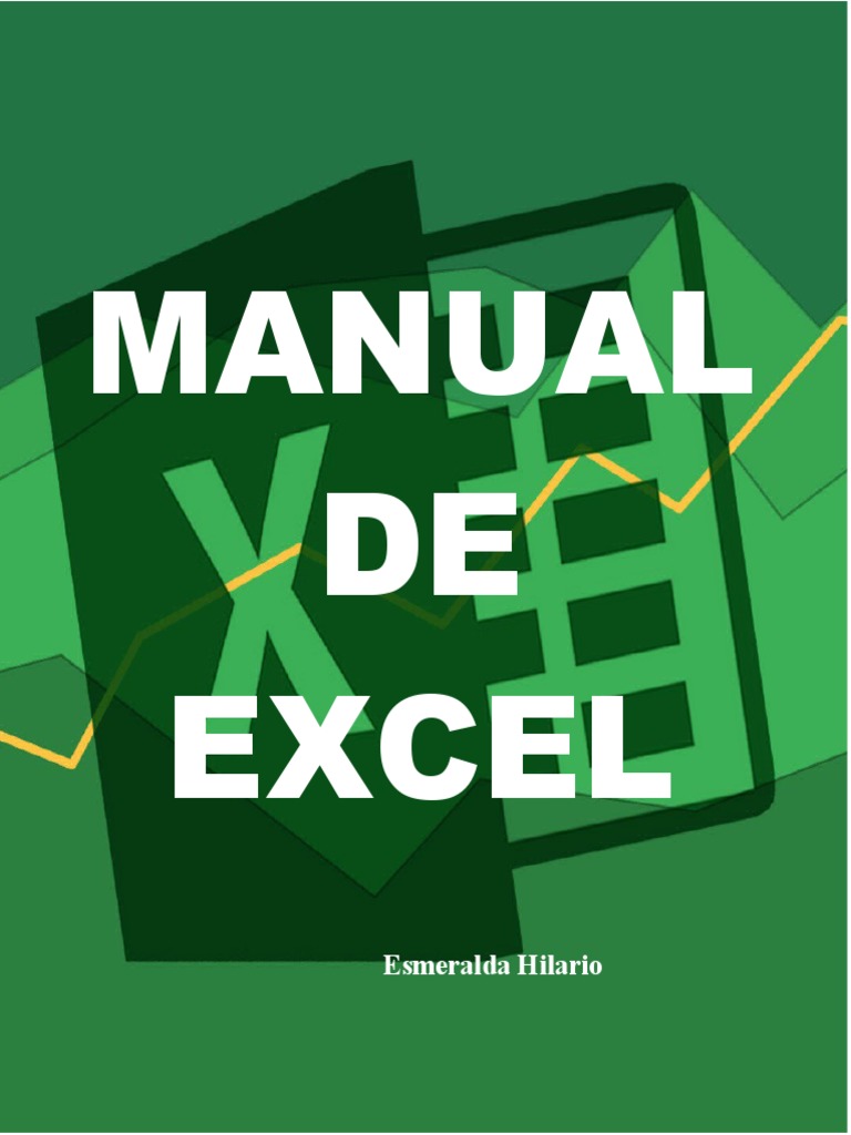 Manual de Excel Esmelada | PDF | Hoja de cálculo | Microsoft Excel