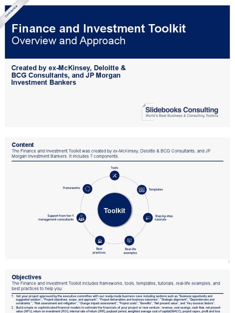 Finance and Investment Toolkit - Overview and Approach | PDF ...
