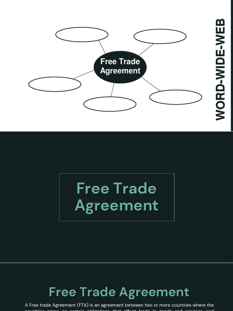 Overview of Free Trade Agreements | PDF | North American Free Trade ...