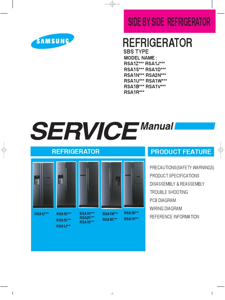 Samsung Rsa1rtpn1 Rsa1rtsl Rsa1stmg1 Rsa1stmg1 Rsa1utmg1 Rsa1utmg1 ...