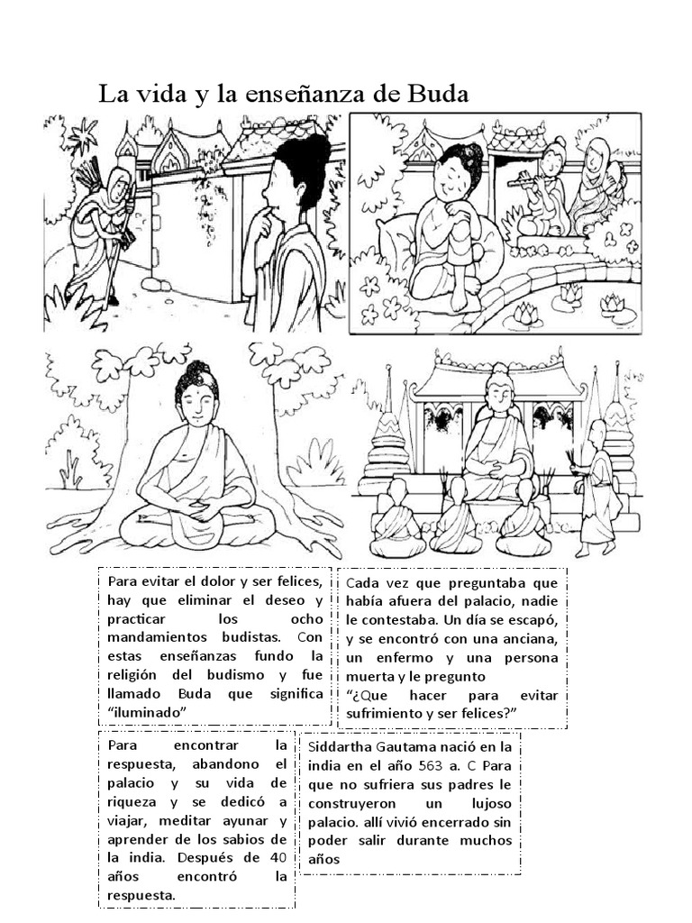 Vida y Obra de Buda | PDF | Religión y espiritualidad