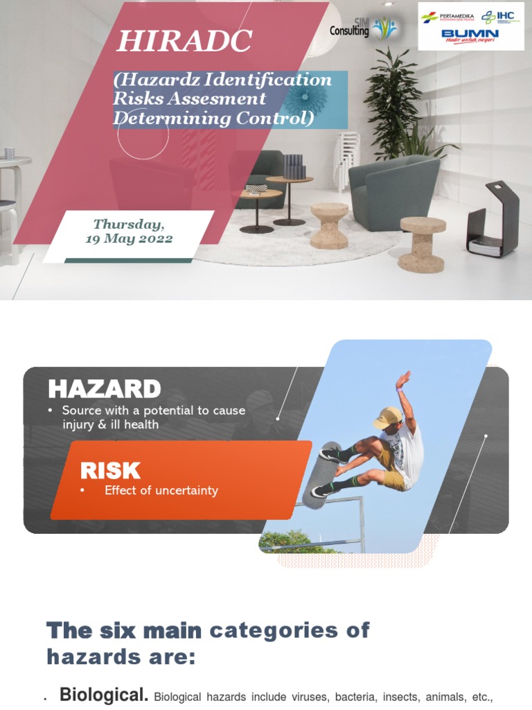 Hiradc: (Hazardz Identification Risks Assesment Determining Control ...