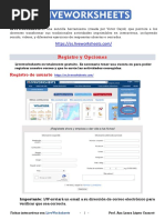Guía Liveworksheets | PDF | Youtube | Informática
